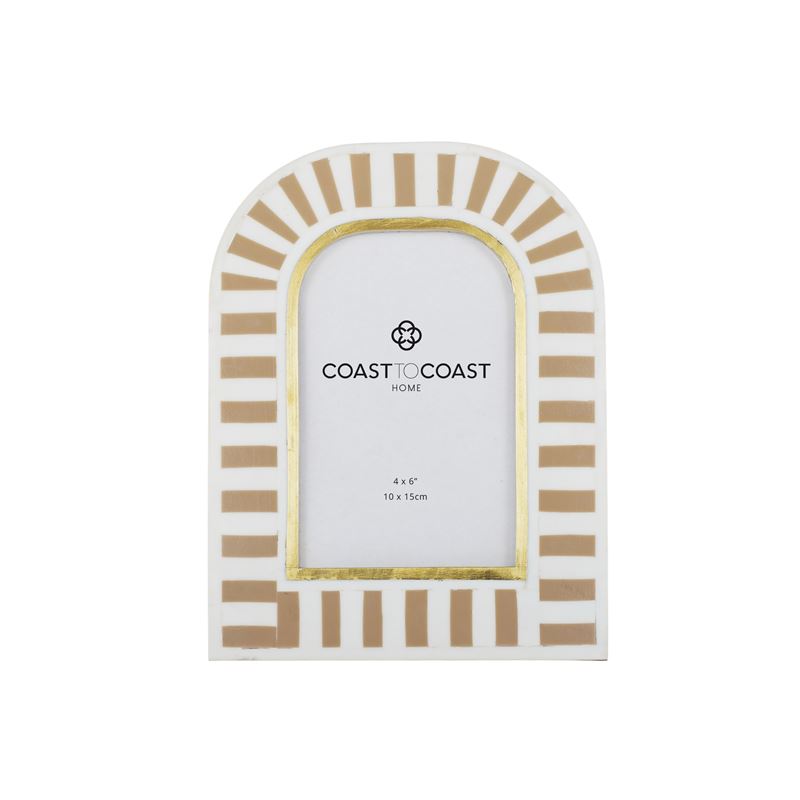 Alexis Resin Arch Photo Frame (4 x 6 or 5 x 7)